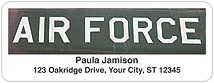 Air Force Address Labels - Checks SuperStore