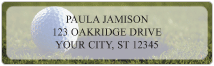 Golf Address Labels - Checks SuperStore